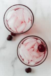 Greek Cherryade - The Gingered Whisk
