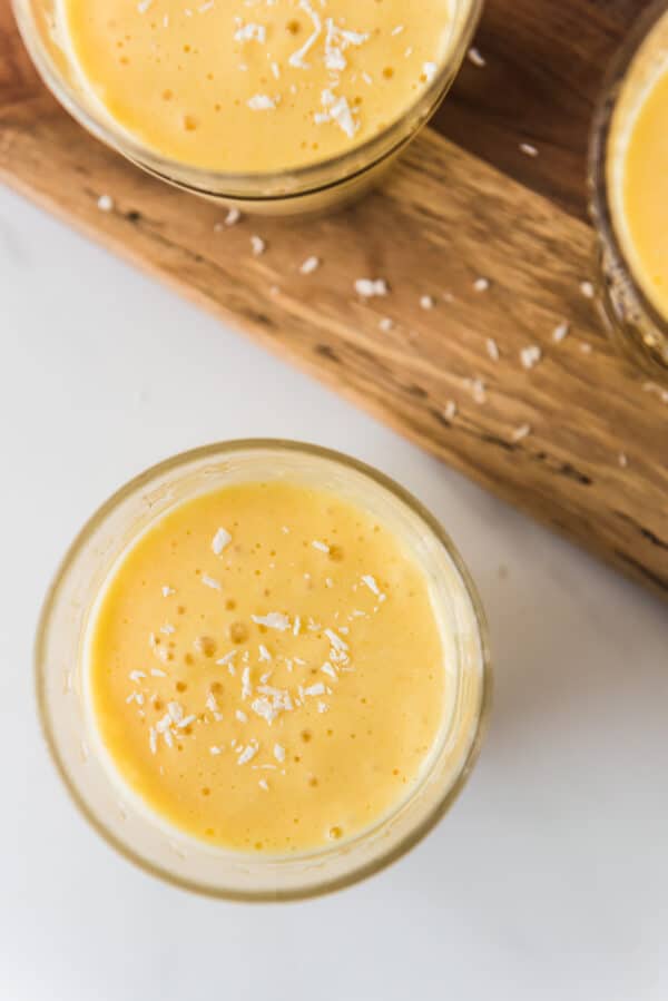 Cuban Mango Milkshake (Batido) - The Gingered Whisk